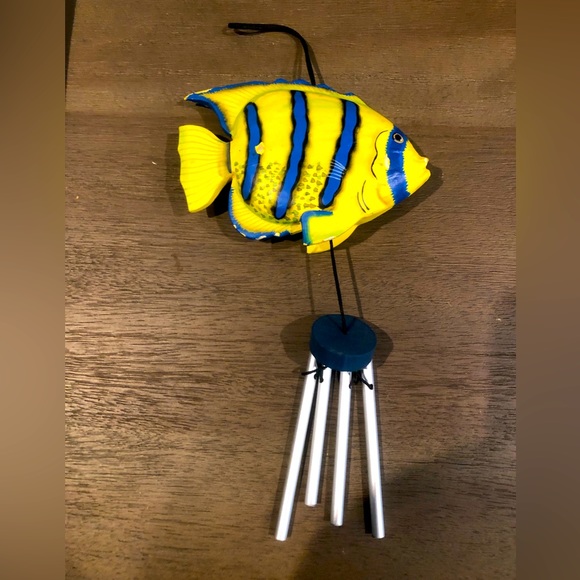 No Brand | Accessories | Ceramic Hand Painted Fish Wind Chime | Poshmark